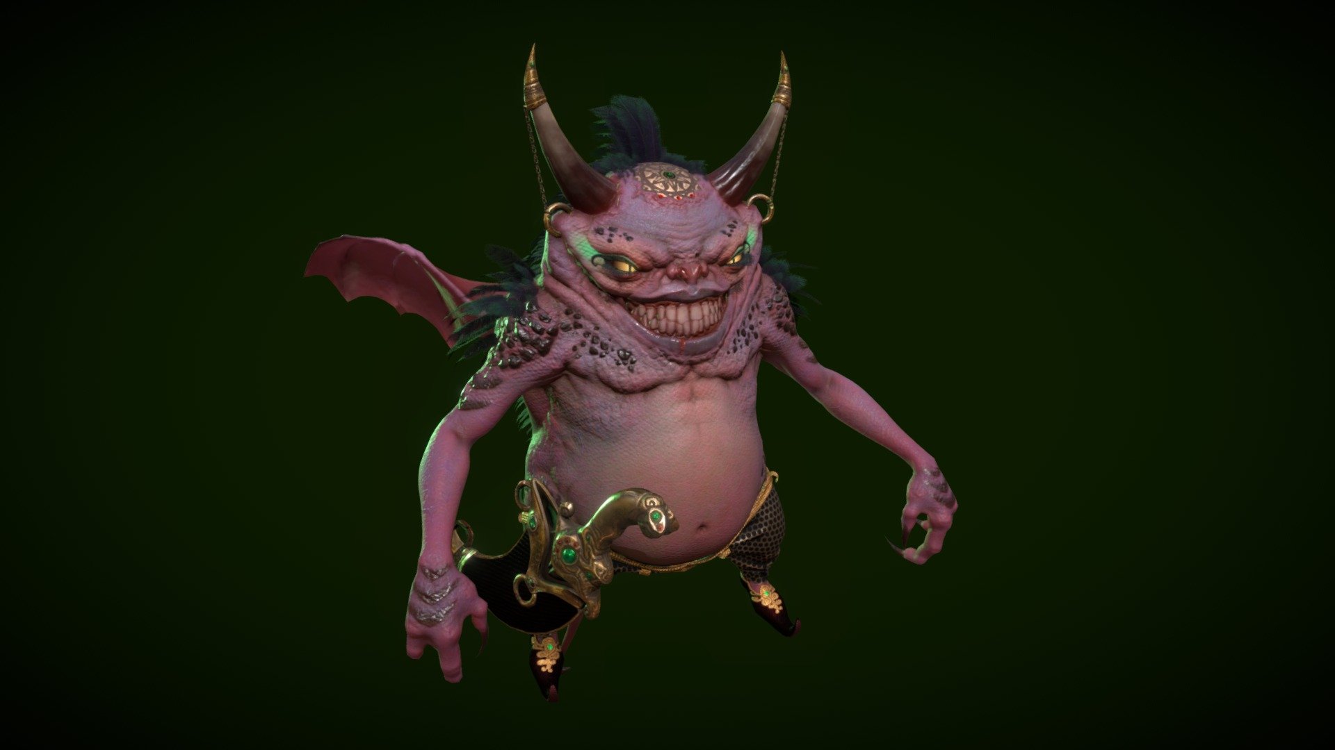 Vex Djeenee - 3D model by Michael Fiedler (@nemosirus) [5f81c2f ...
