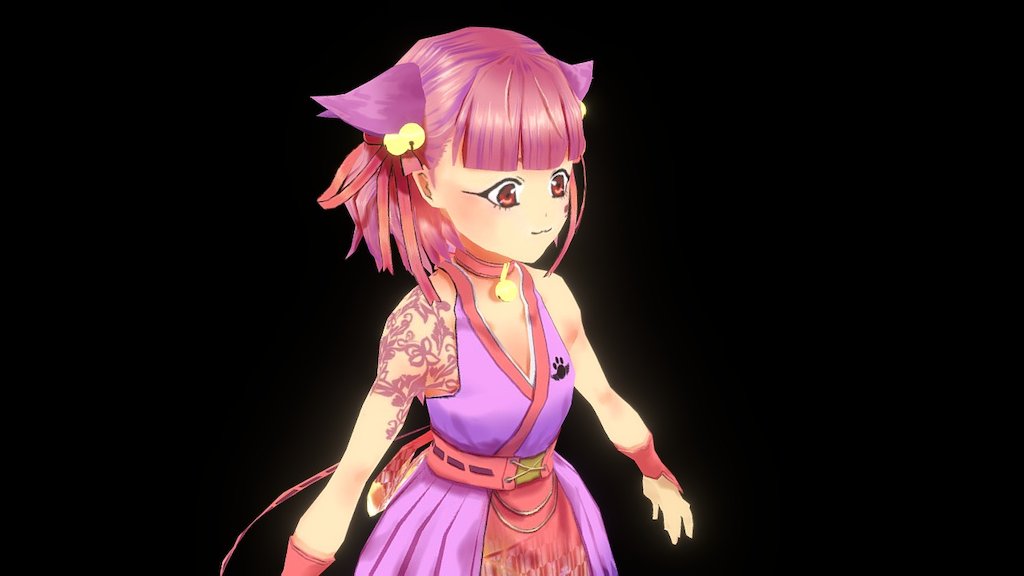 Karuru - 3D model by o414 [5f81ca1] - Sketchfab