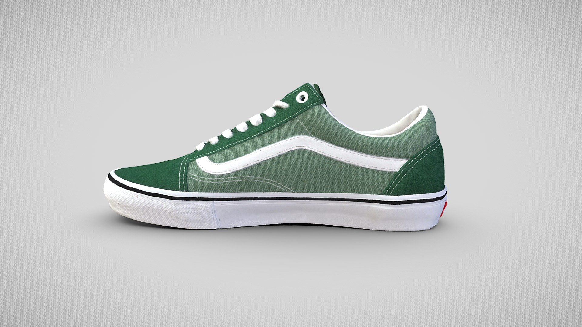 Vans Old Skool green - Download Free 3D model by Lassi Kaukonen ...