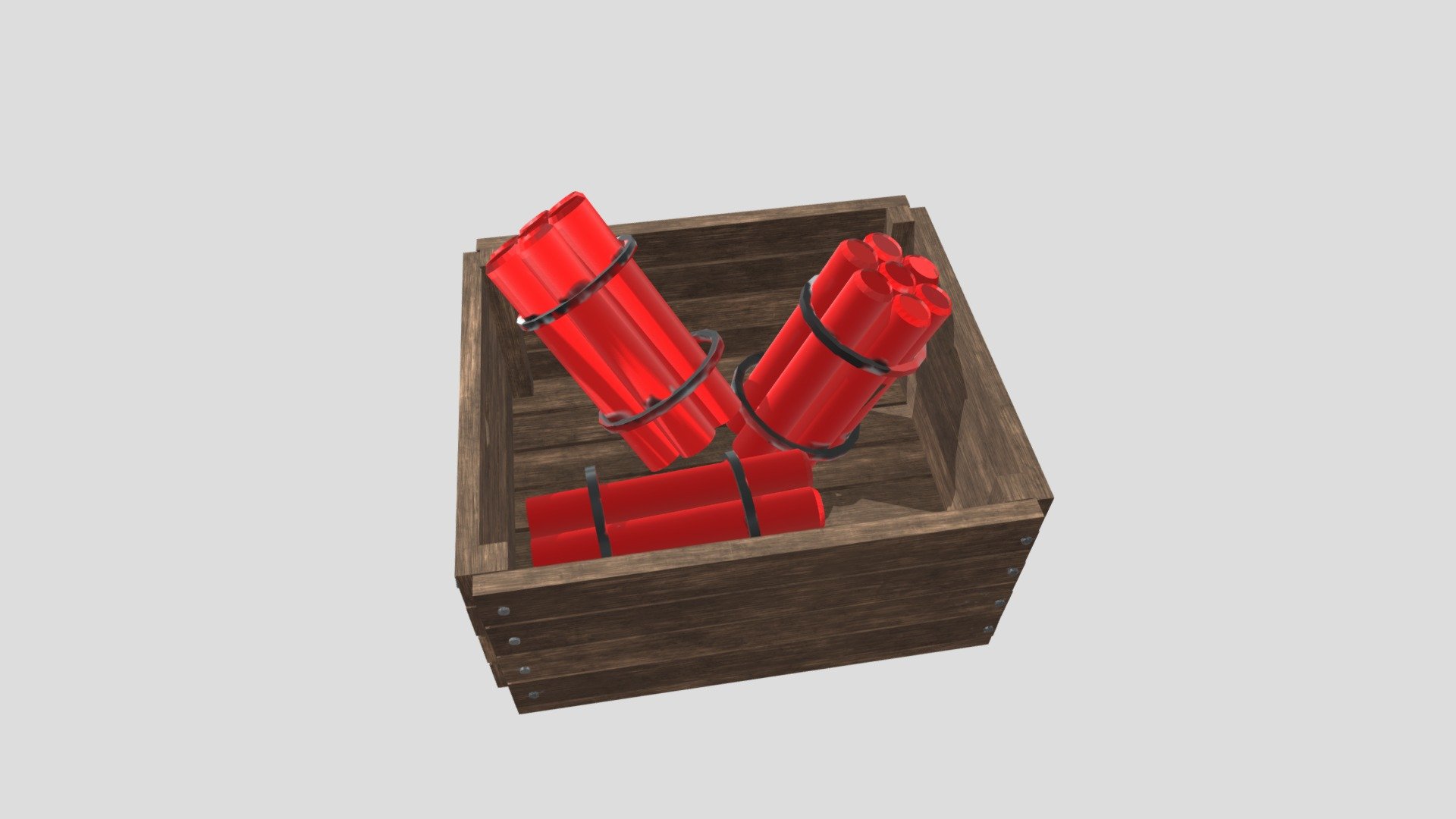 dynamite crate western_autosave_1 - 3D model by AmyHounslow [5f826f4 ...