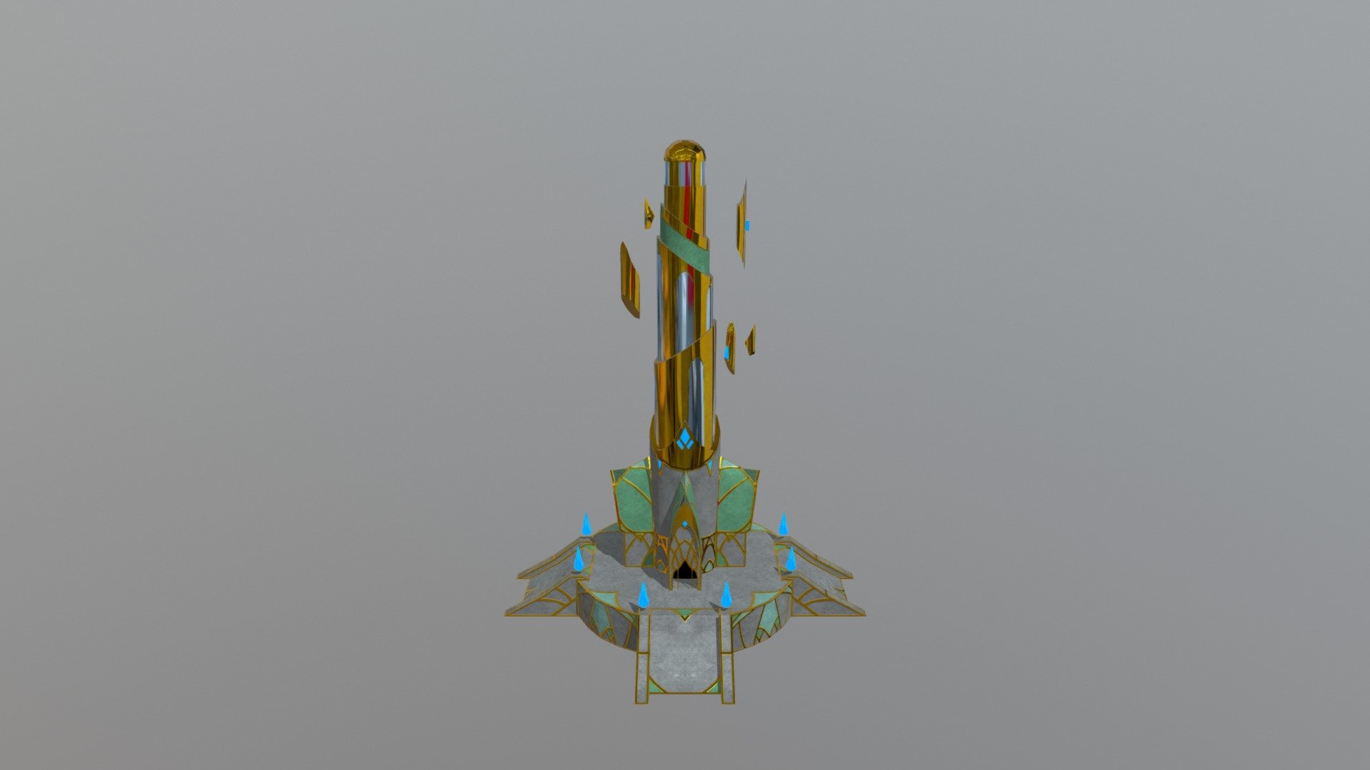 Tower - 3D model by skeletontrumpeter [5f82f1a] - Sketchfab