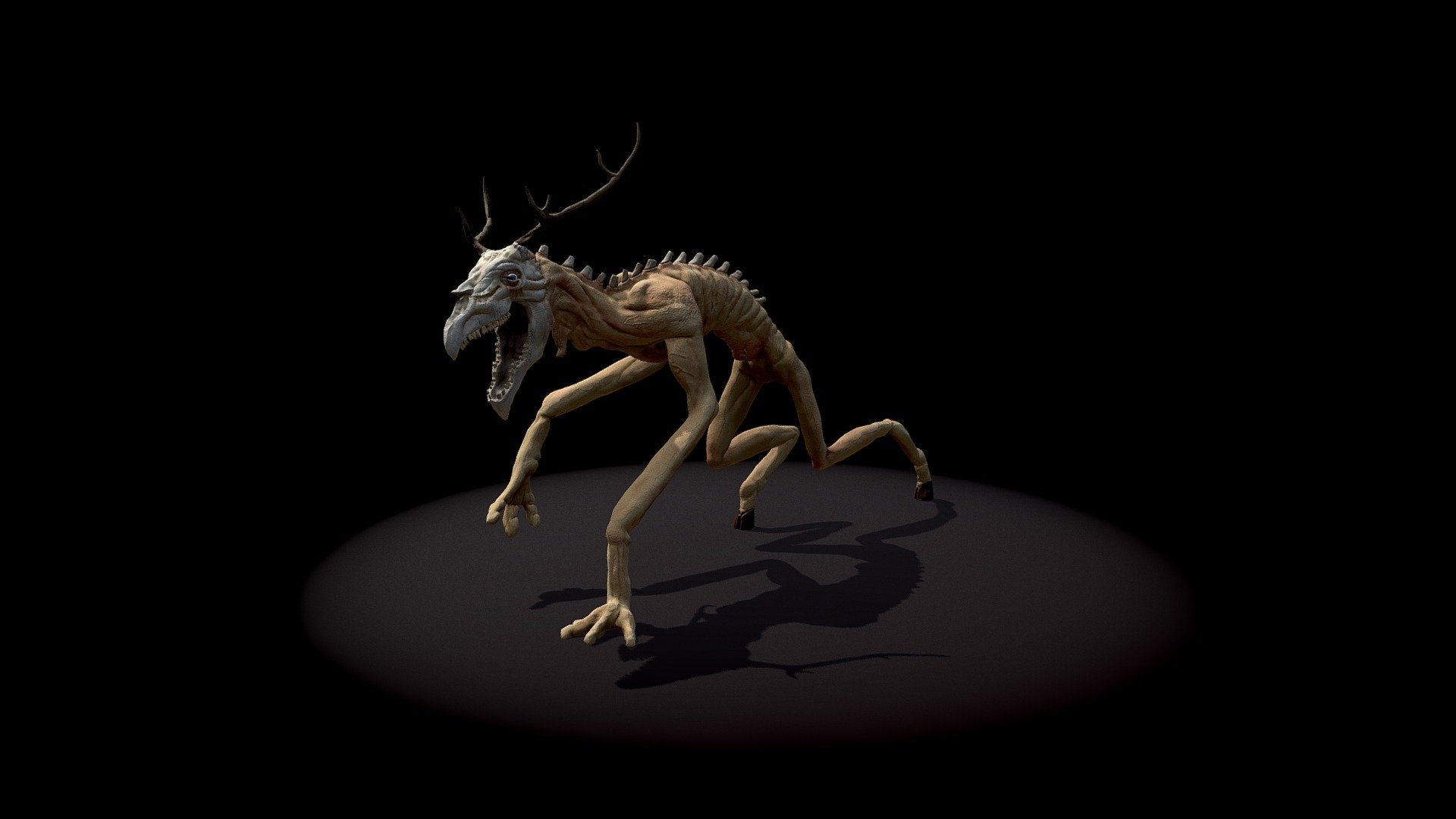 Wendigo - 3D model by Graham (@Graham.Jolliffe) [5f8545d] - Sketchfab