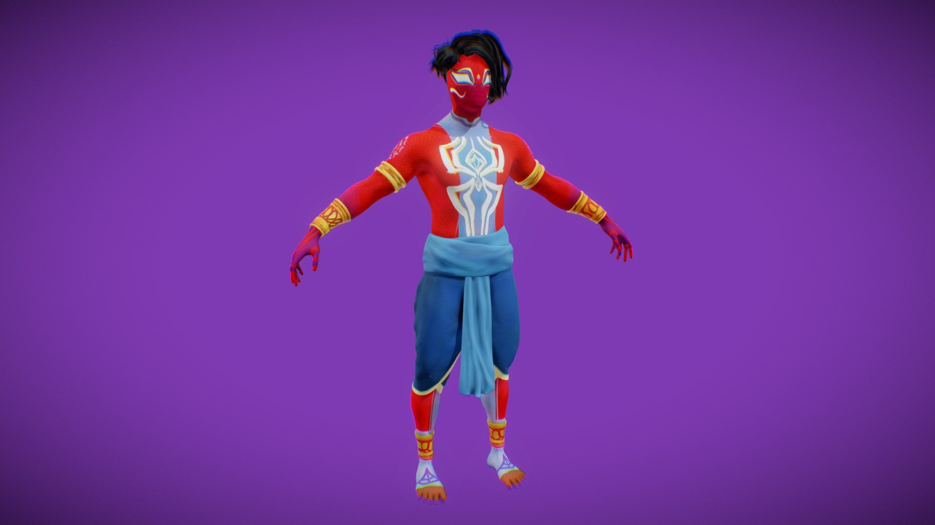 Pavitr Prabhakar - Spider Verse - 3D model by tonydoes3dart [5f86079 ...