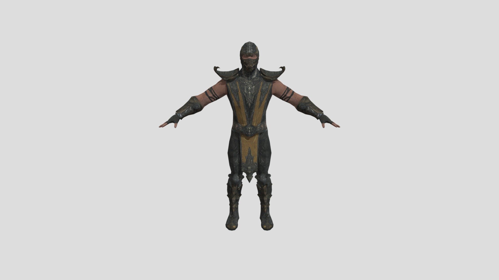 Mobile - Mortal Kombat X - Scorpion Tournament - 3D model by ...