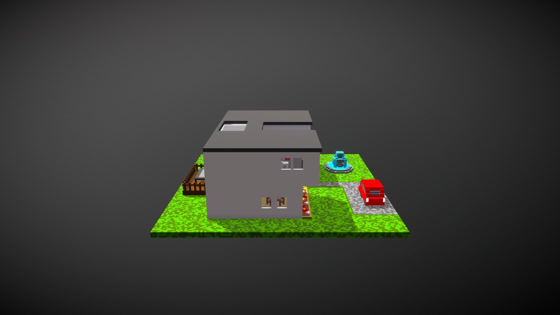 projet 1_vox obj_vox - 3D model by florencestonge [5f8a059] - Sketchfab