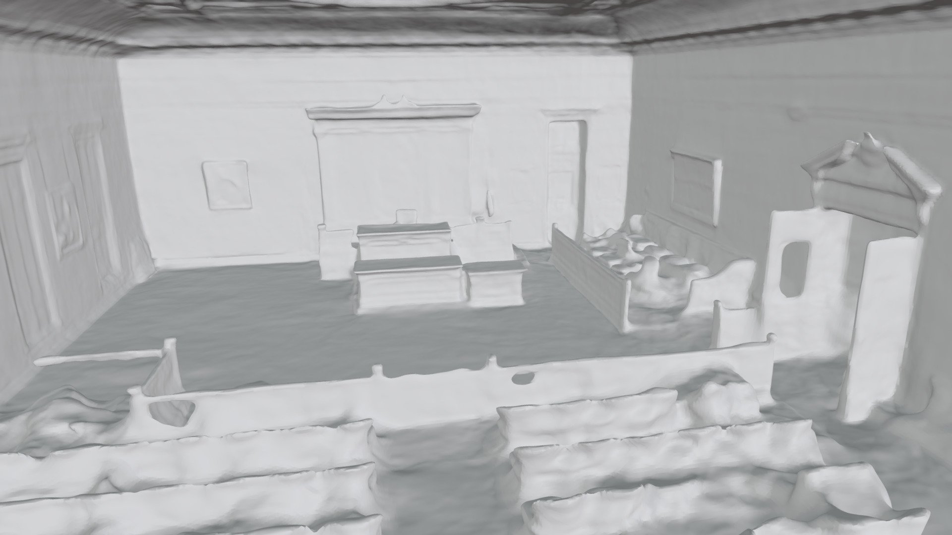 Courtroom - 3D model by Zehao Yu (@niujinshuchong) [5f8a23a] - Sketchfab