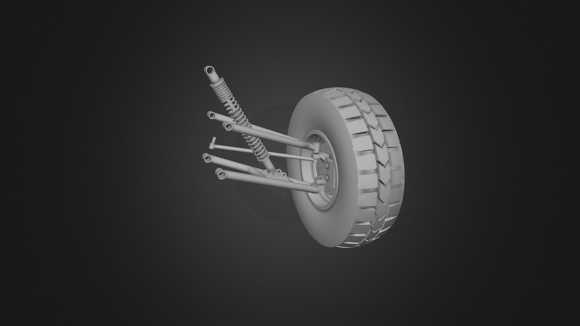 Front axle - 3D model by AoPD (@Buzzfusion) [5f8b5c8] - Sketchfab