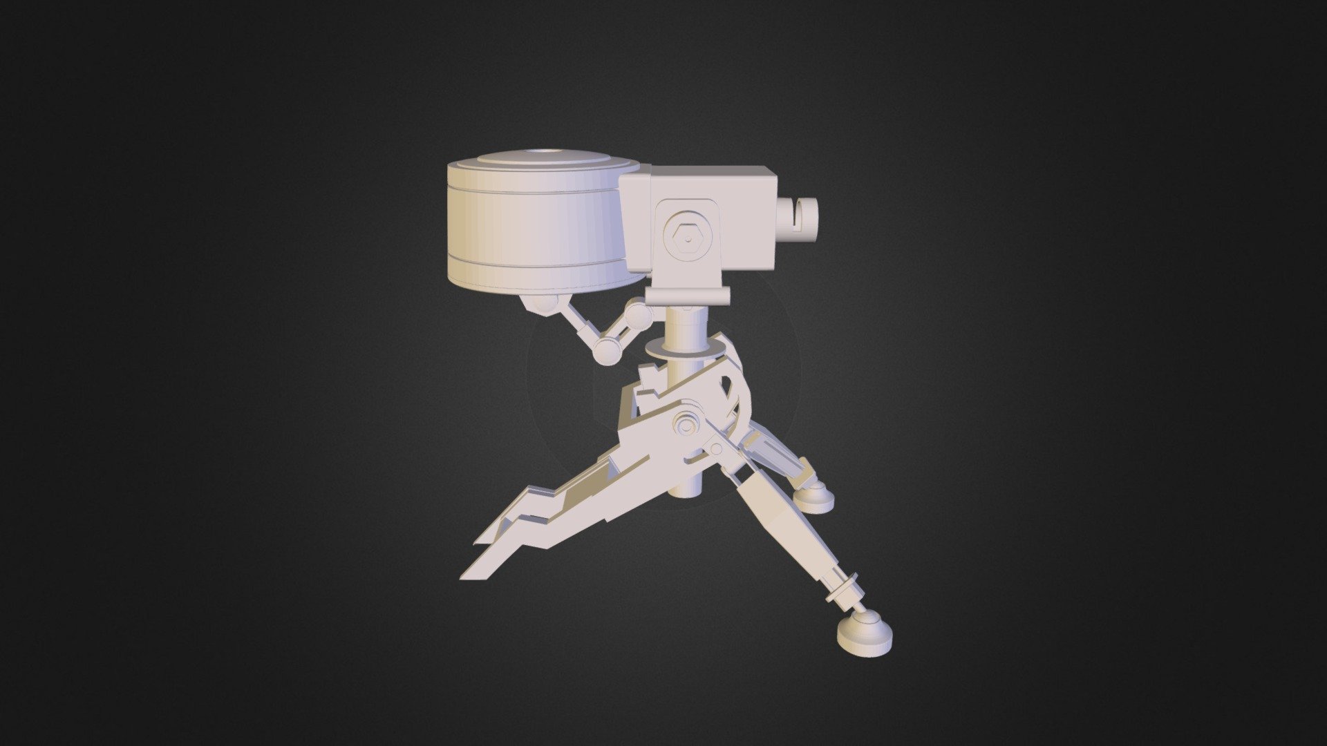 TF2 Level 1 Sentry - 3D model by 3dindustries [5f8c0d2] - Sketchfab