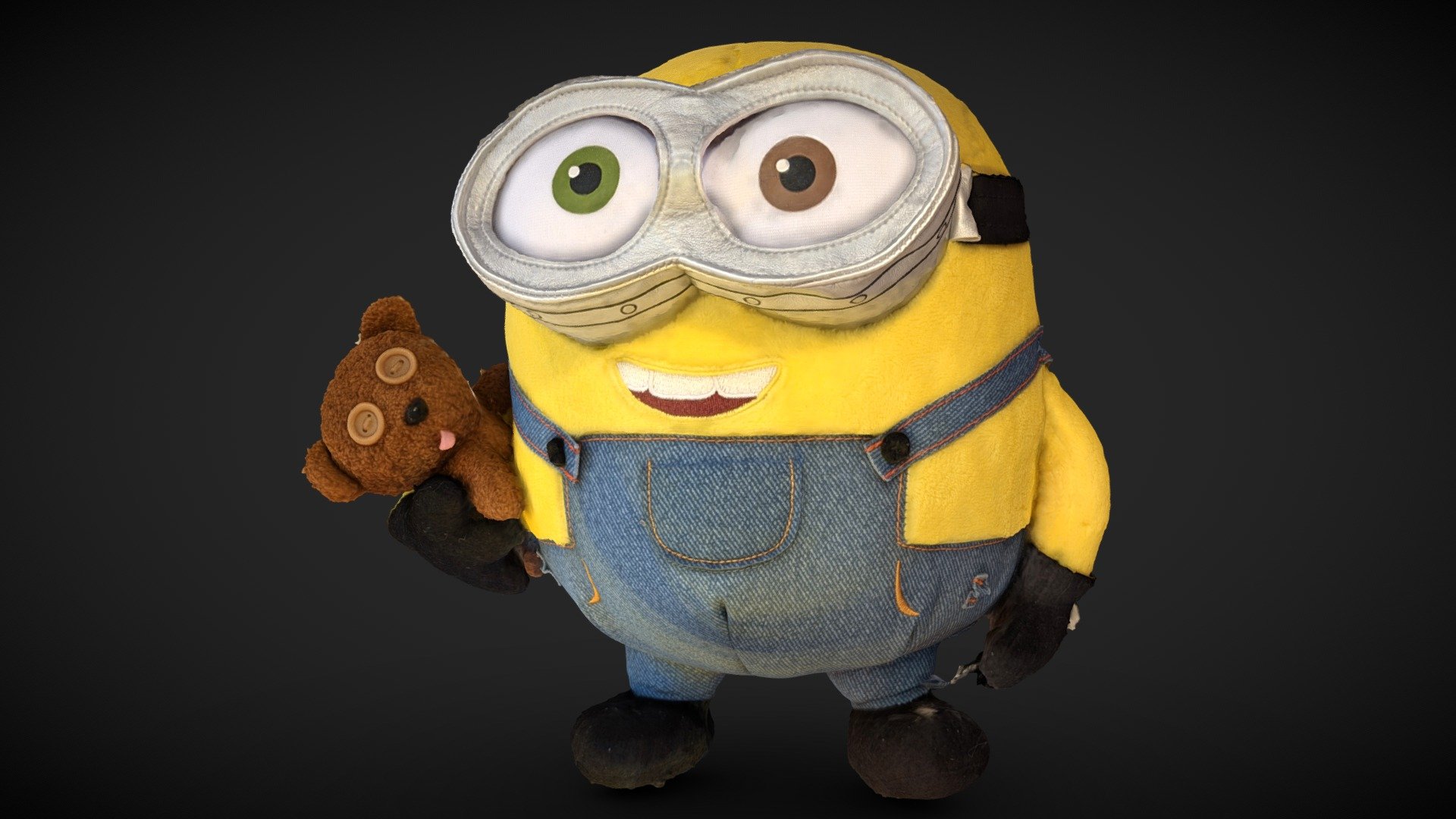 RealityCapture Toy Challenge: Stuffed Bob Minion - 3D model by Abby ...
