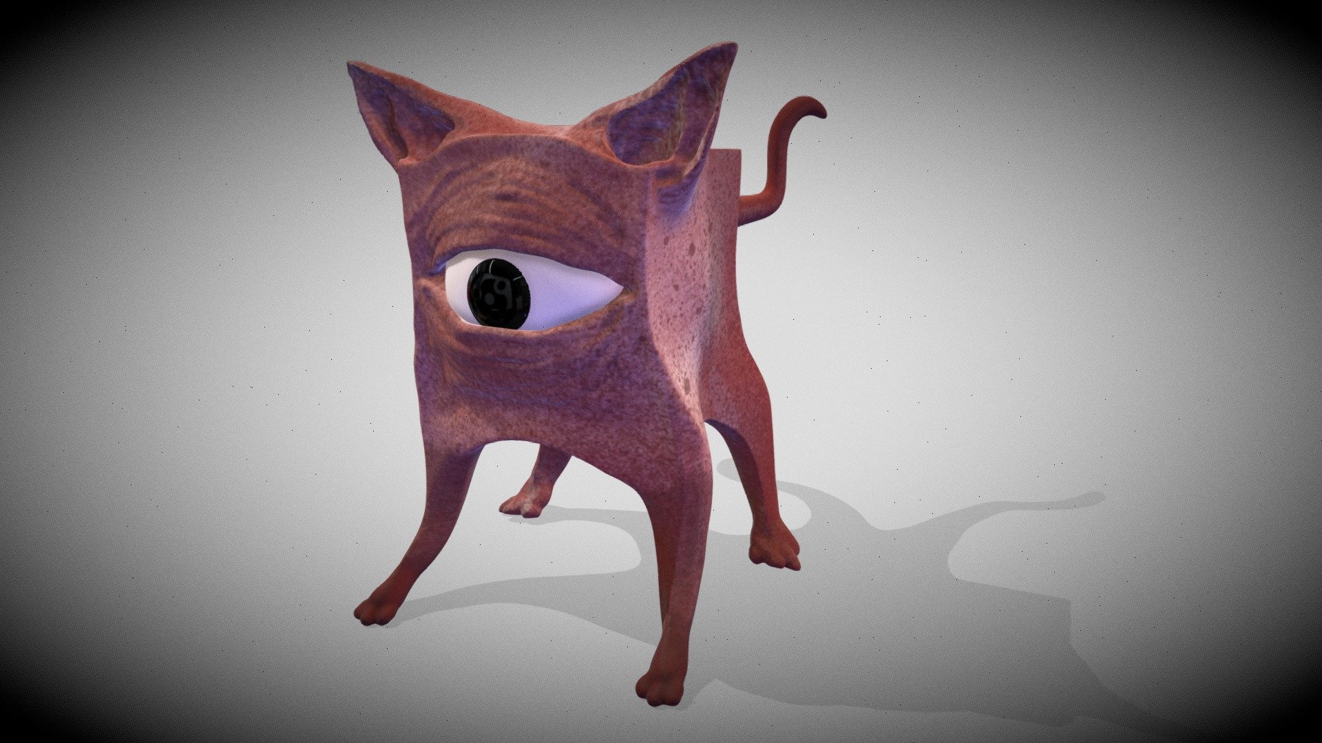 Eye cat - 3D model by RickyLeeKit [5f8ee97] - Sketchfab