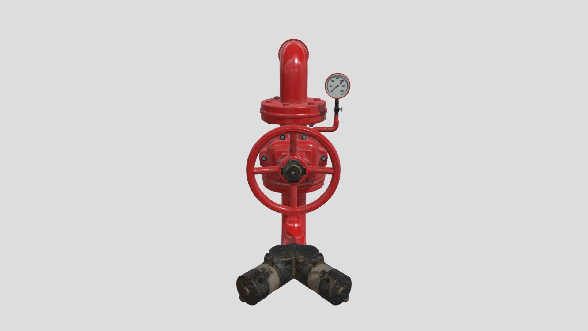 fire fighting pipe 38 AM218 Archmodel - Buy Royalty Free 3D model by ...