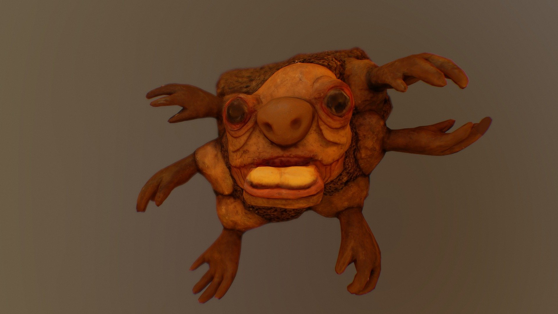 Monster baby - Inktober Build - 3D model by Florian Delgéhier (@Florian ...