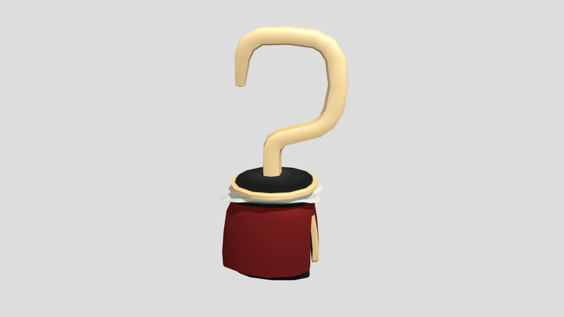 Rec room Ghost beard hook prop - Download Free 3D model by Romeo rios ...
