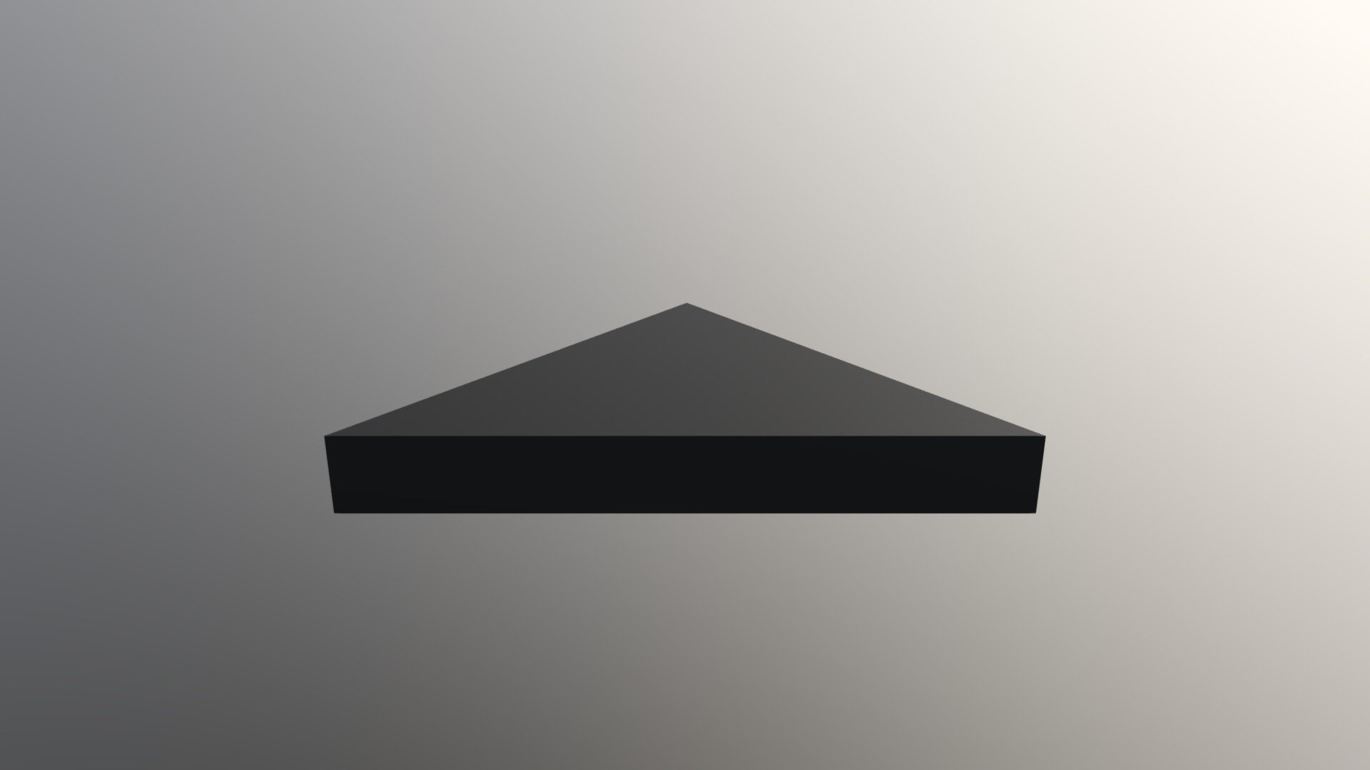 Black Triangle - 3D model by tomihasa [5f94c4e] - Sketchfab