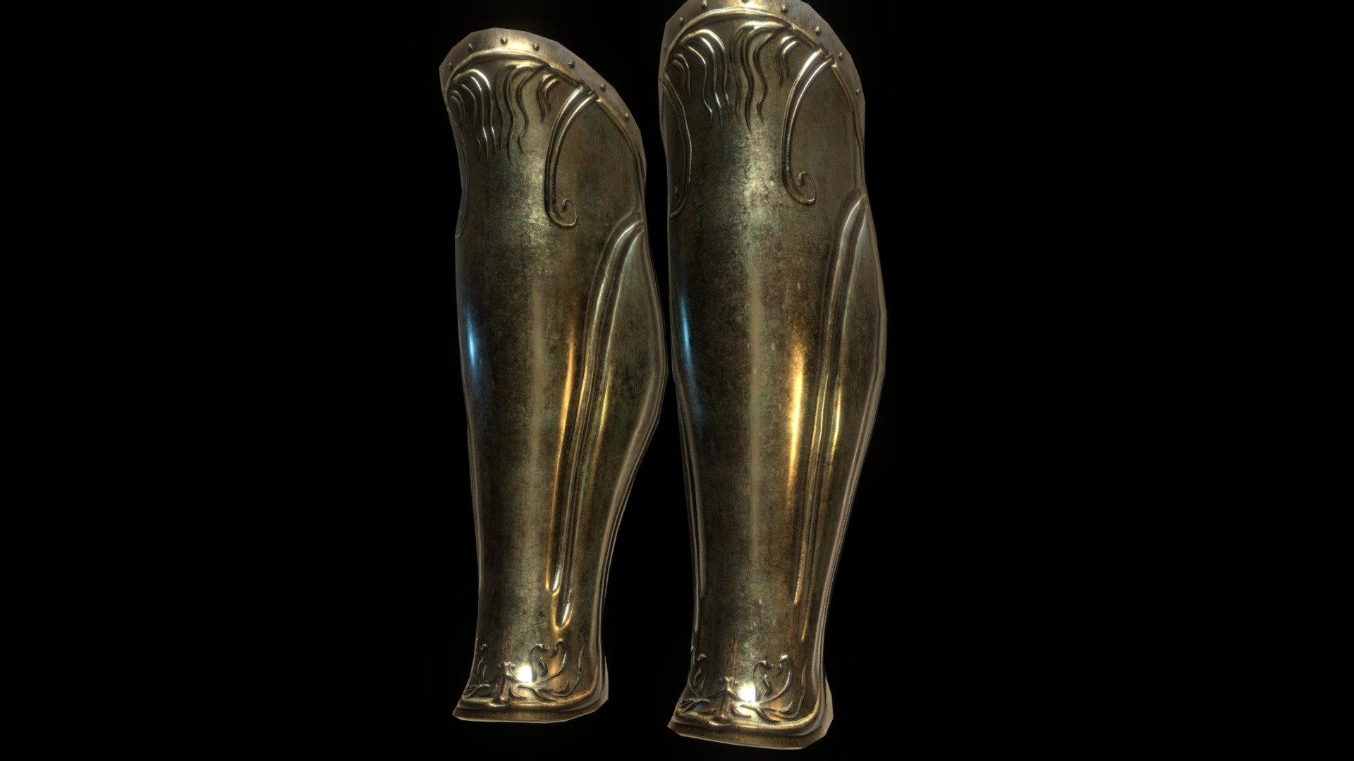 Greaves #1 - Buy Royalty Free 3D model by The Ancient Forge (Svein ...