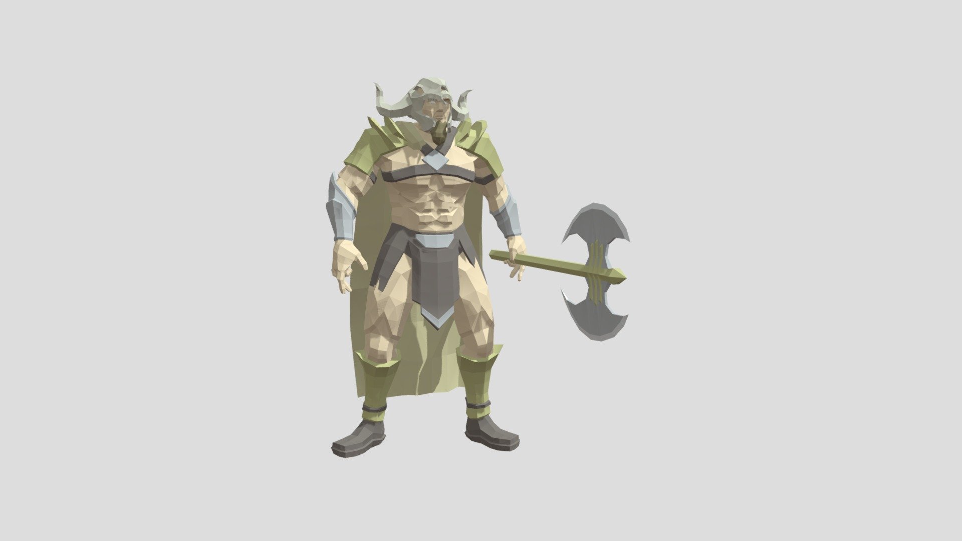 Ares (Justice League, Rigged) - Download Free 3D model by DavidA3D ...