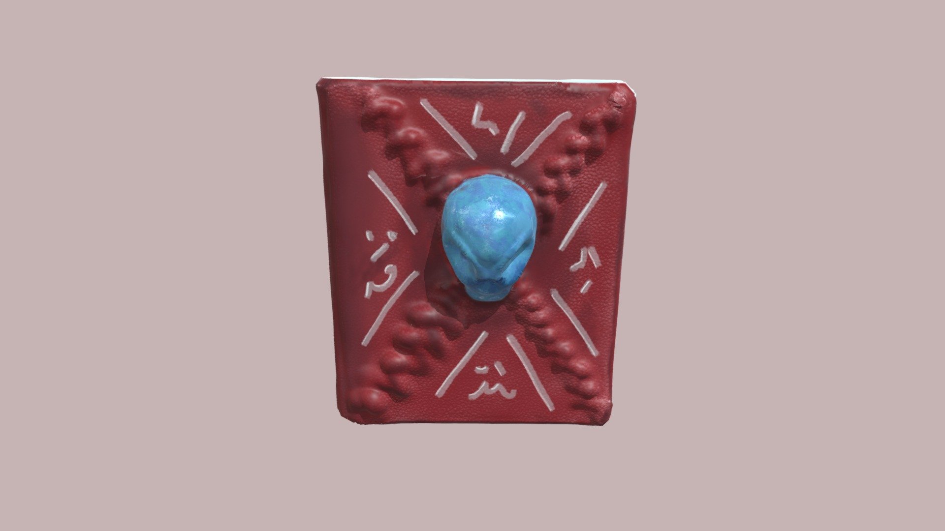 Skull Spell Book - 3D model by MrAWhite (@dailyfox) [5f96d3c] - Sketchfab