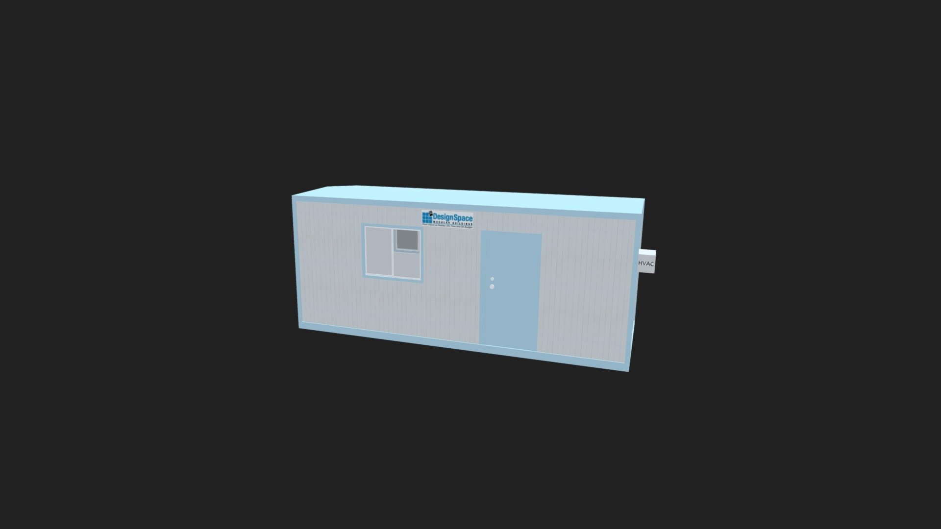 8x20ft mobile office - 3D model by designspace [5f97629] - Sketchfab