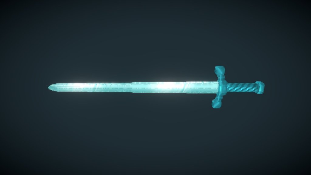 Simple Sword - variation 3 - 3D model by Blasphemy.xe [5f97cc0] - Sketchfab