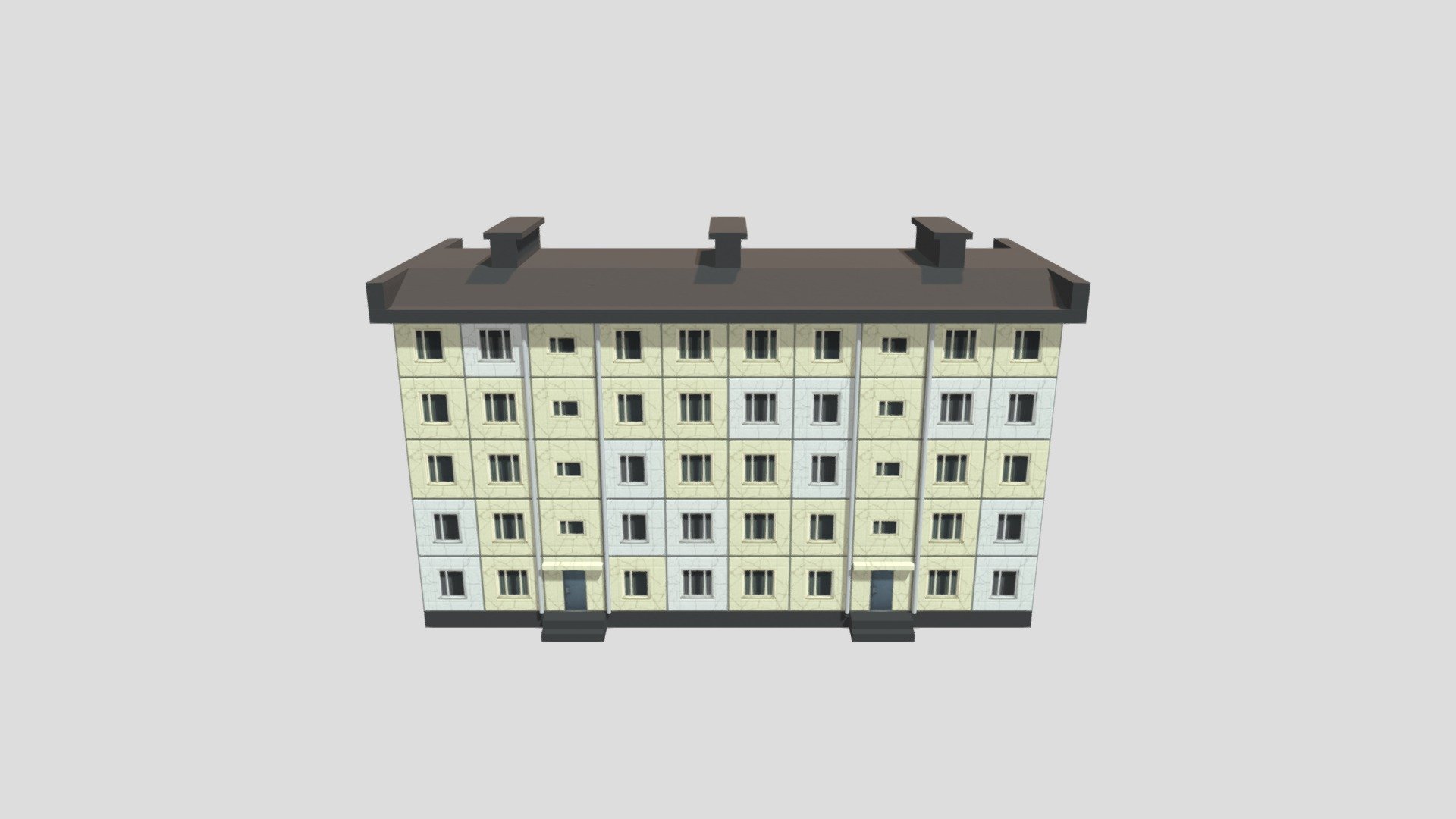 Russian Panel House - Download Free 3D model by C01L3D [5f98095 ...