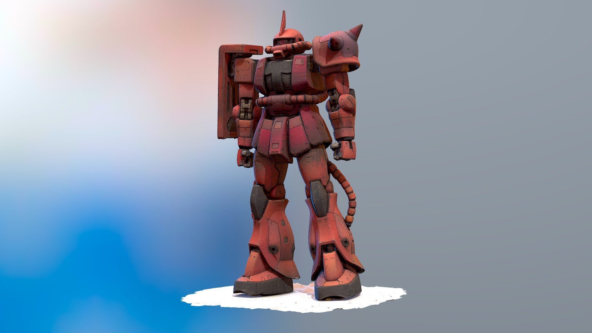 Maquette de euh.. Robot rouge - Download Free 3D model by AMAC35 ...