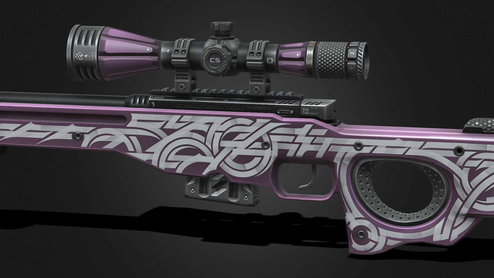 AWP | HANDWRITTEN v5 - 3D model by cursorYX [5f99d3f] - Sketchfab