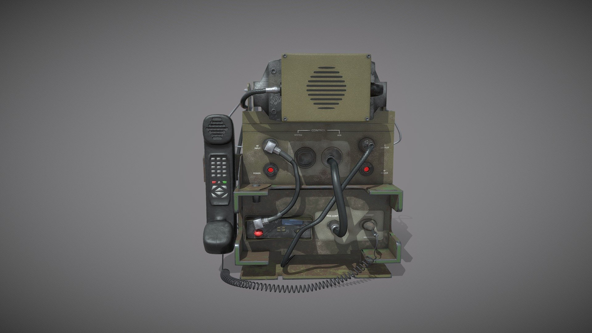 Radio - 3D model by guidoabula [5f9a4e6] - Sketchfab