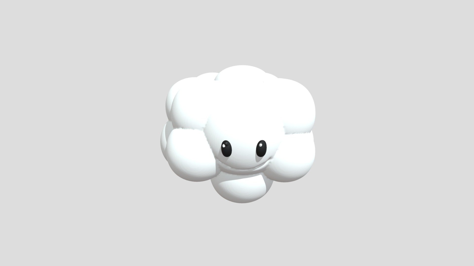 Super Mario cloud - 3D model by Yonatan_TOTY [5f9aba3] - Sketchfab