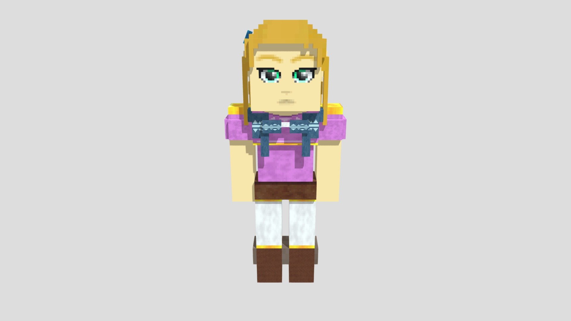 Zelda design for my Zelda map on Minecraft - 3D model by Tsuny [5f9b5c2 ...