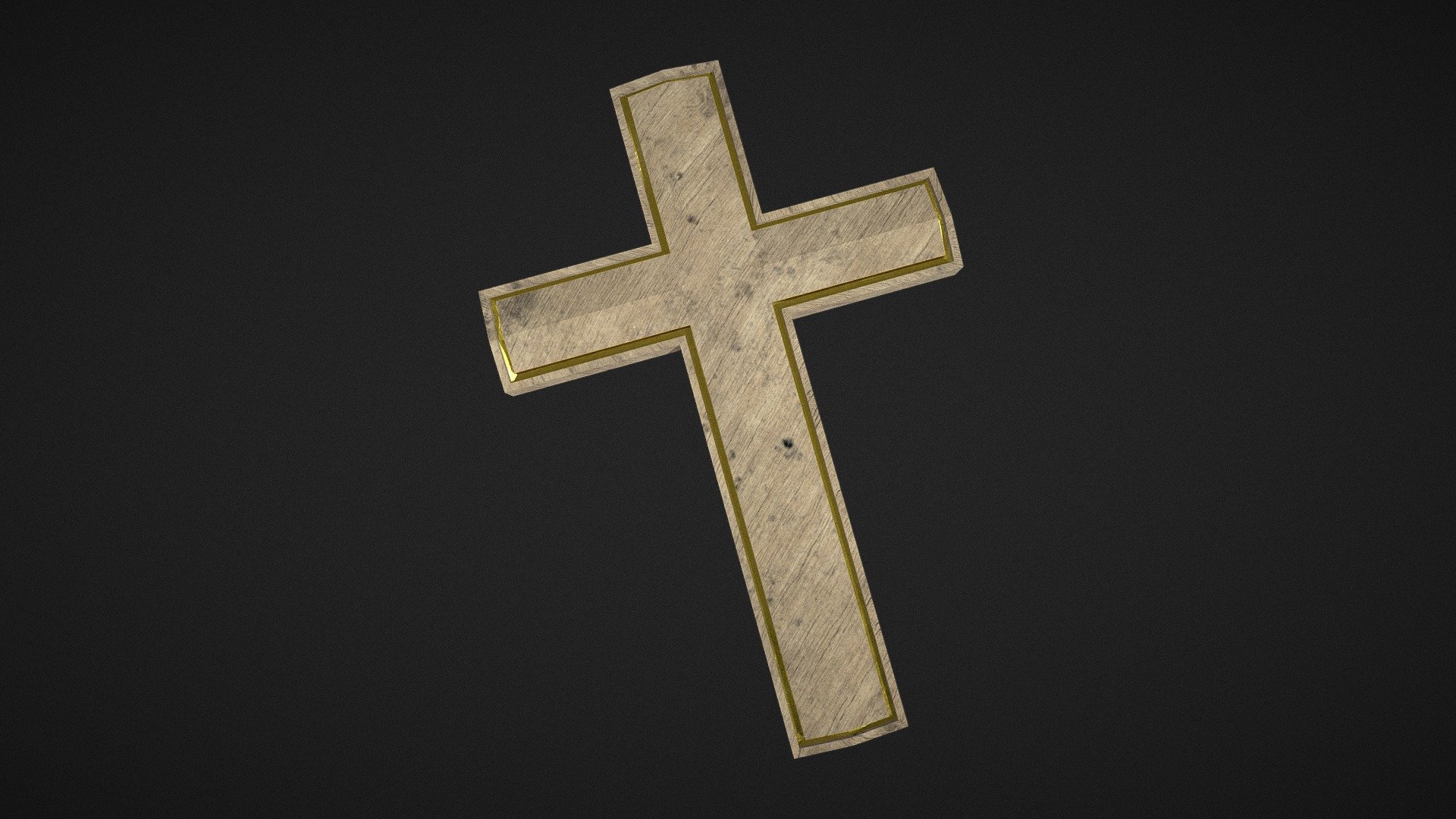 Cross - Download Free 3D model by BarnusModels [5f9cf61] - Sketchfab