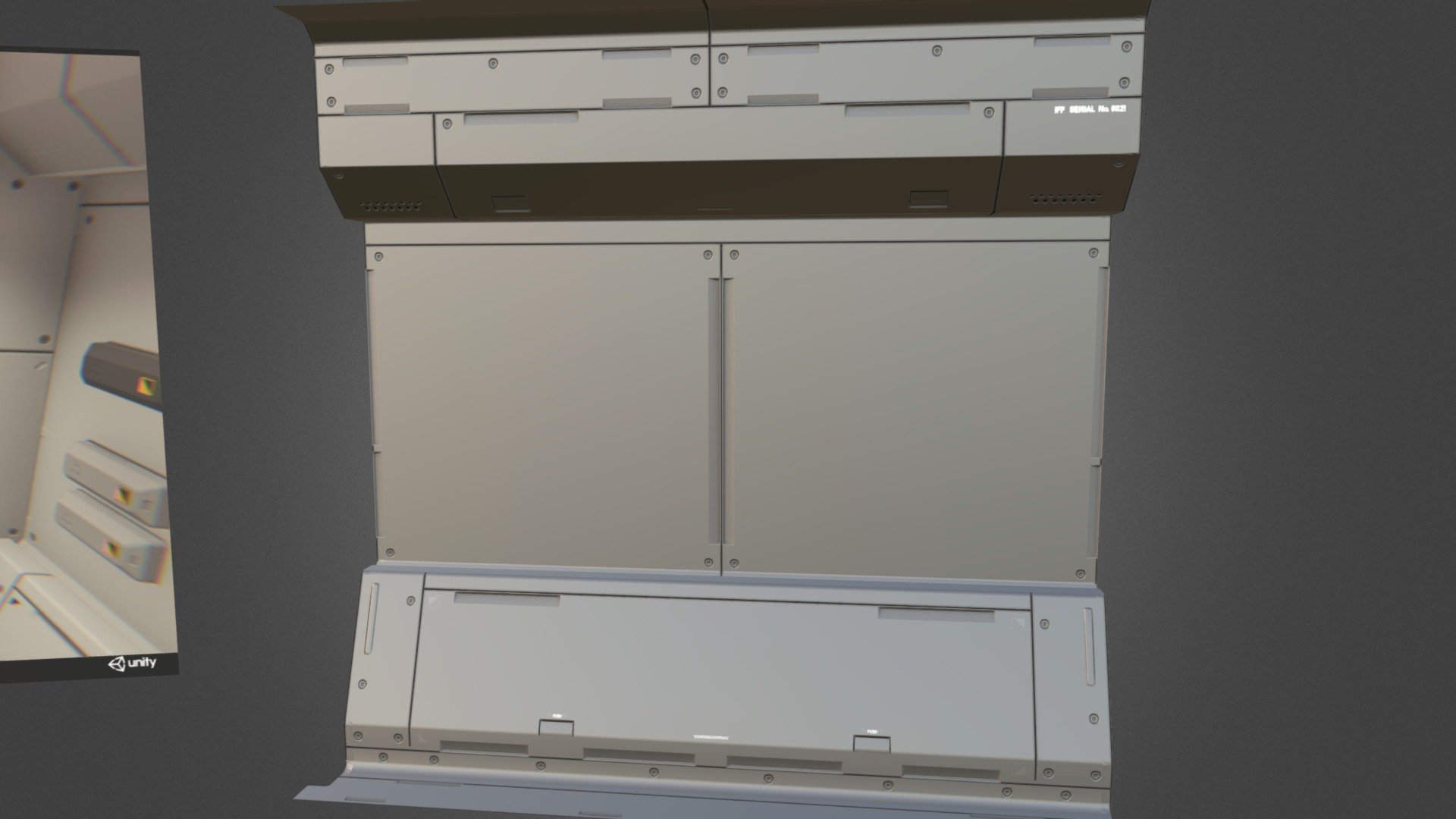 [Unity] Modular Sci Fi Corridor 1 - 3D model by forest_cat [5f9fcad] - Sketchfab