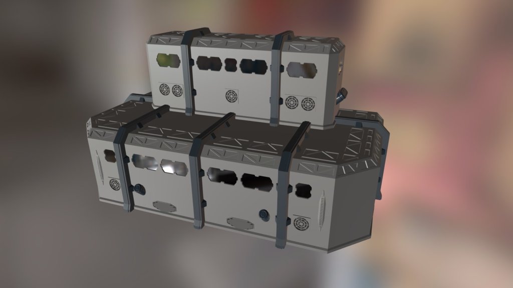 Test Building 1 - 3D model by J (@JB1972) [5f9fd44] - Sketchfab