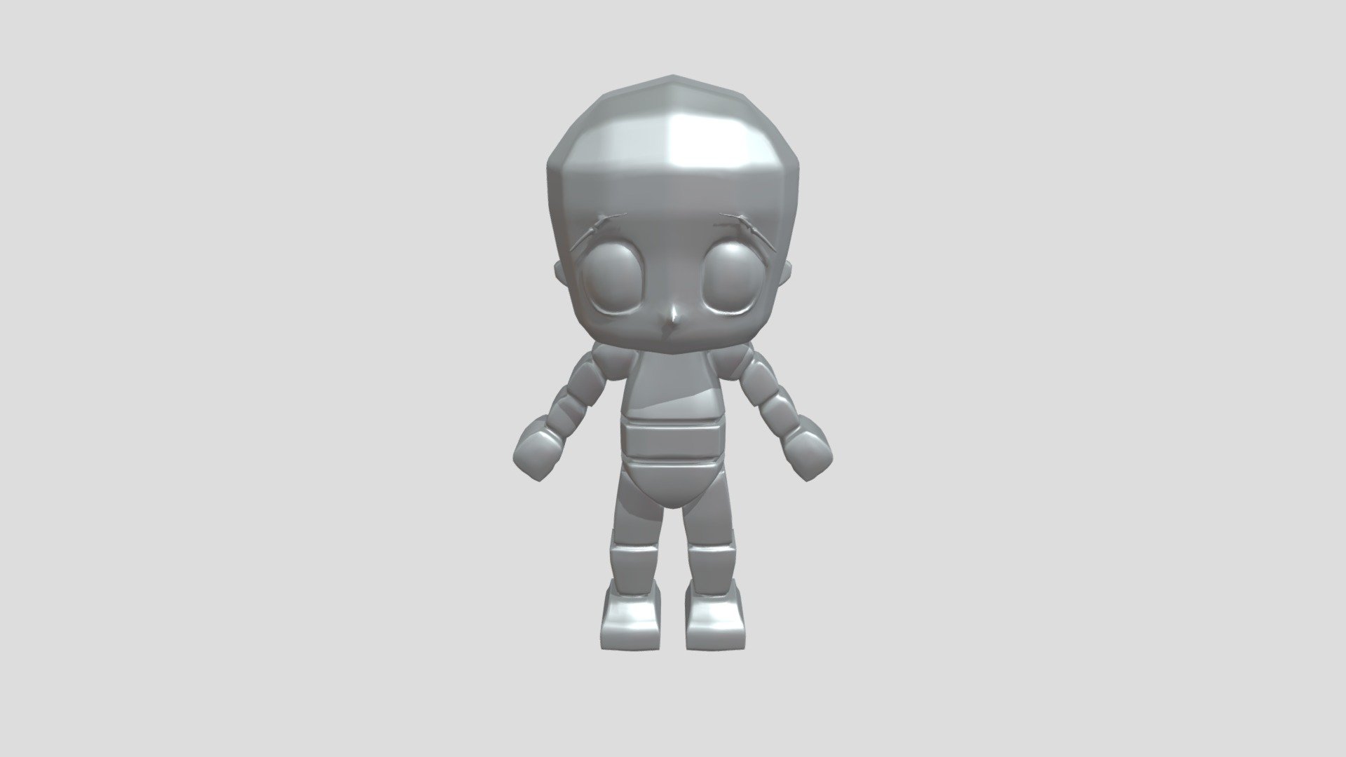 cartoon humanoid figure - 3D model by davidalexanderestrafaperez ...