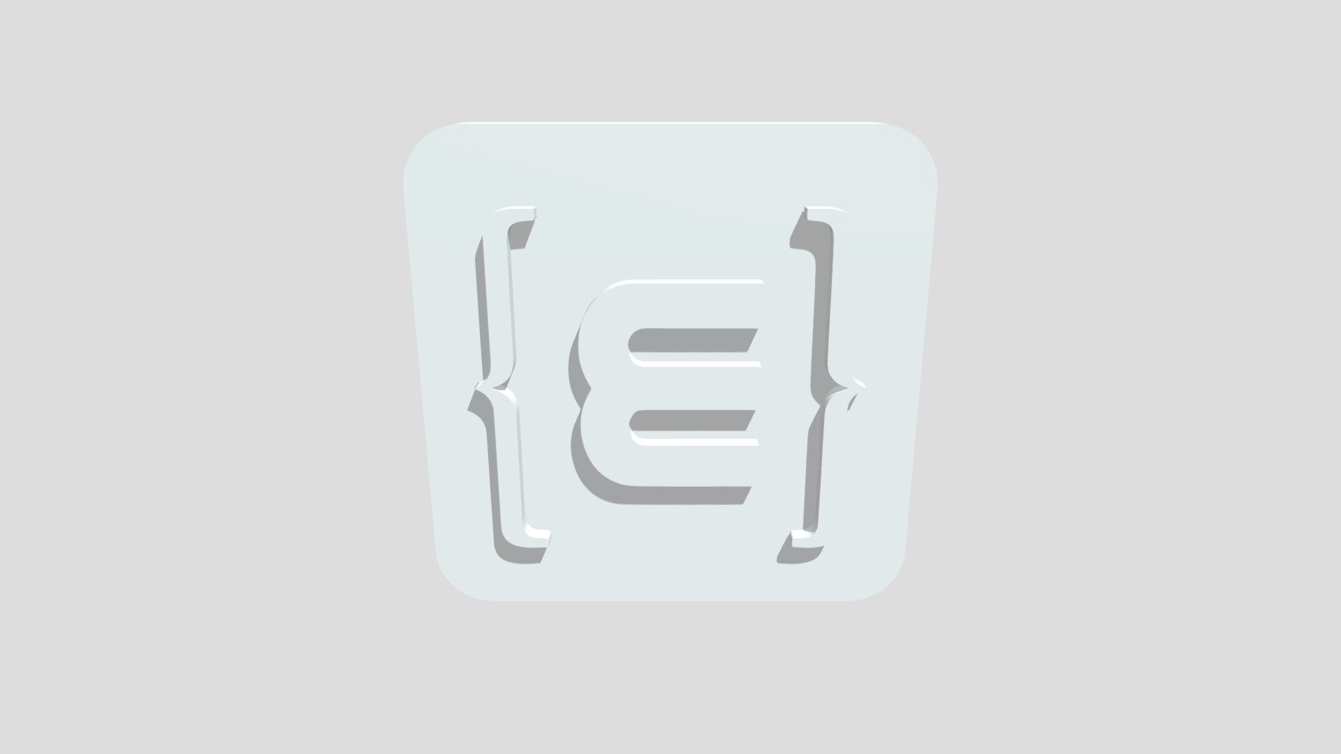 E logo workshop 02 - 3D model by hazielus [5fa11ff] - Sketchfab