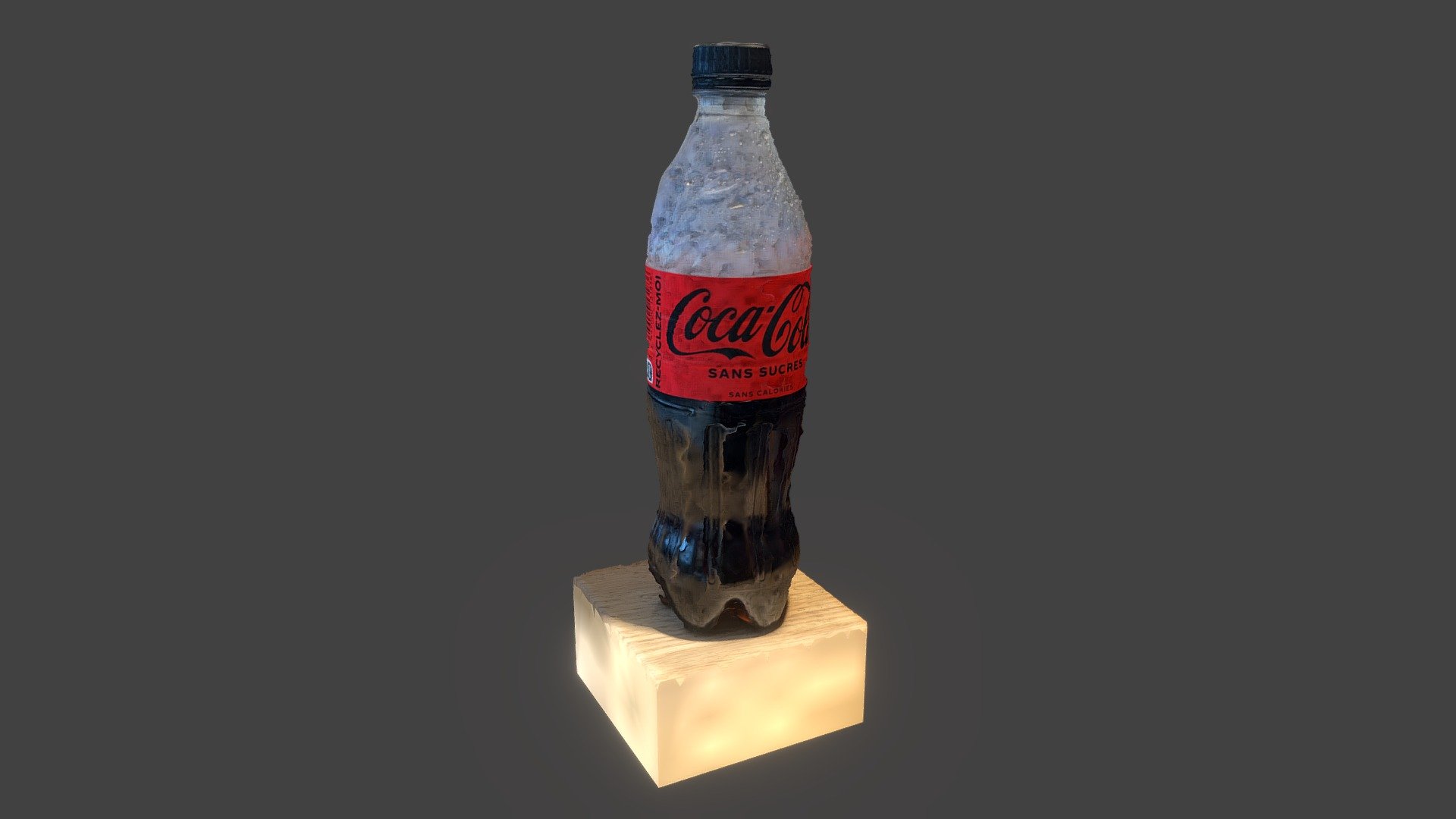 Bouteille de Coca-Cola Zero - Download Free 3D model by Jojo ...