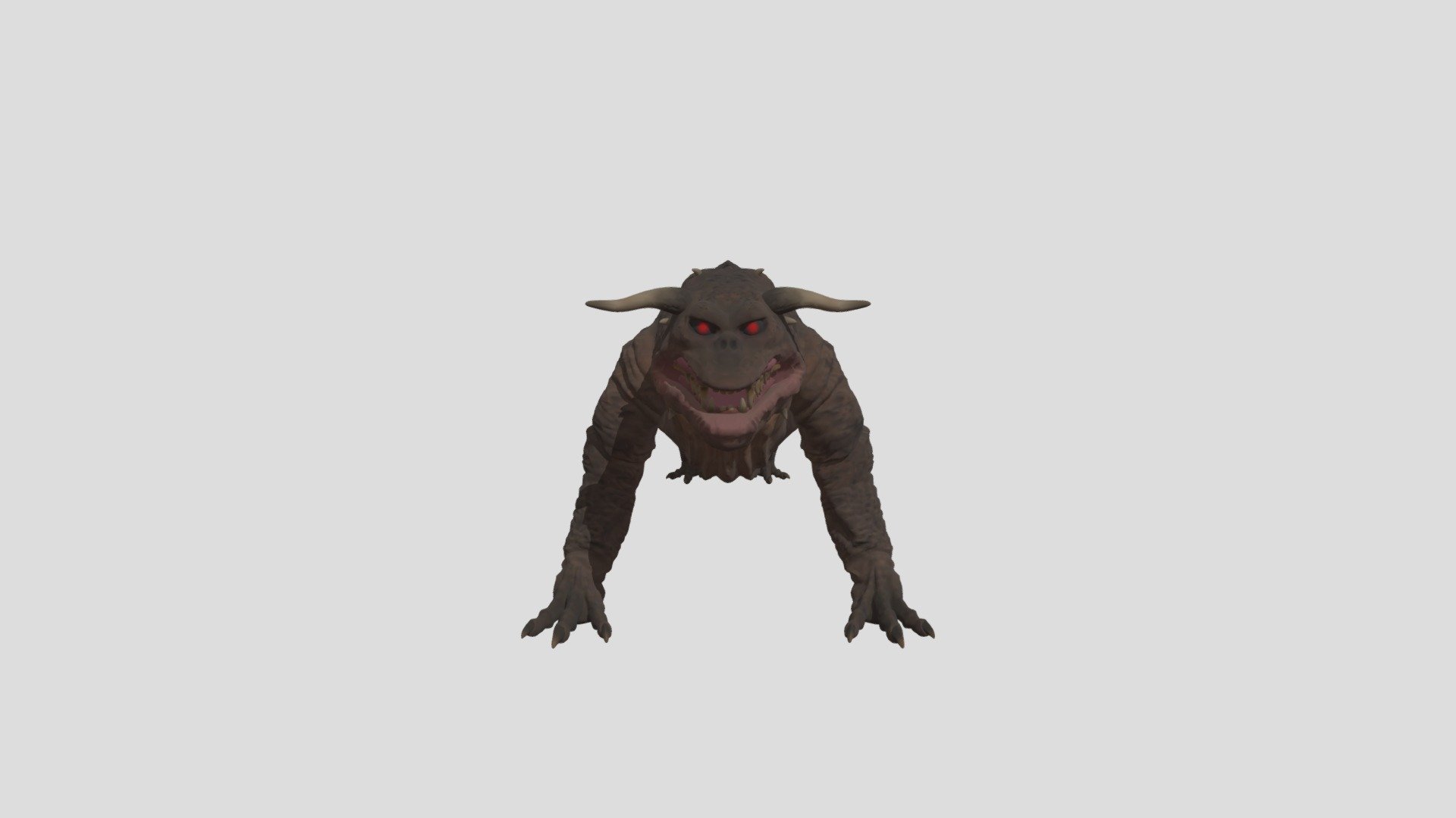 Terror Dog - Download Free 3D model by Niraj Kumar (@DarkTheWarrior ...