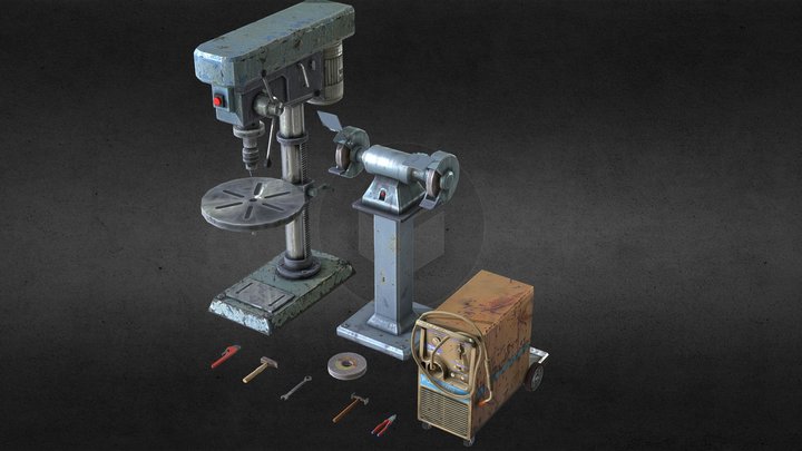 Welder 3D models - Sketchfab