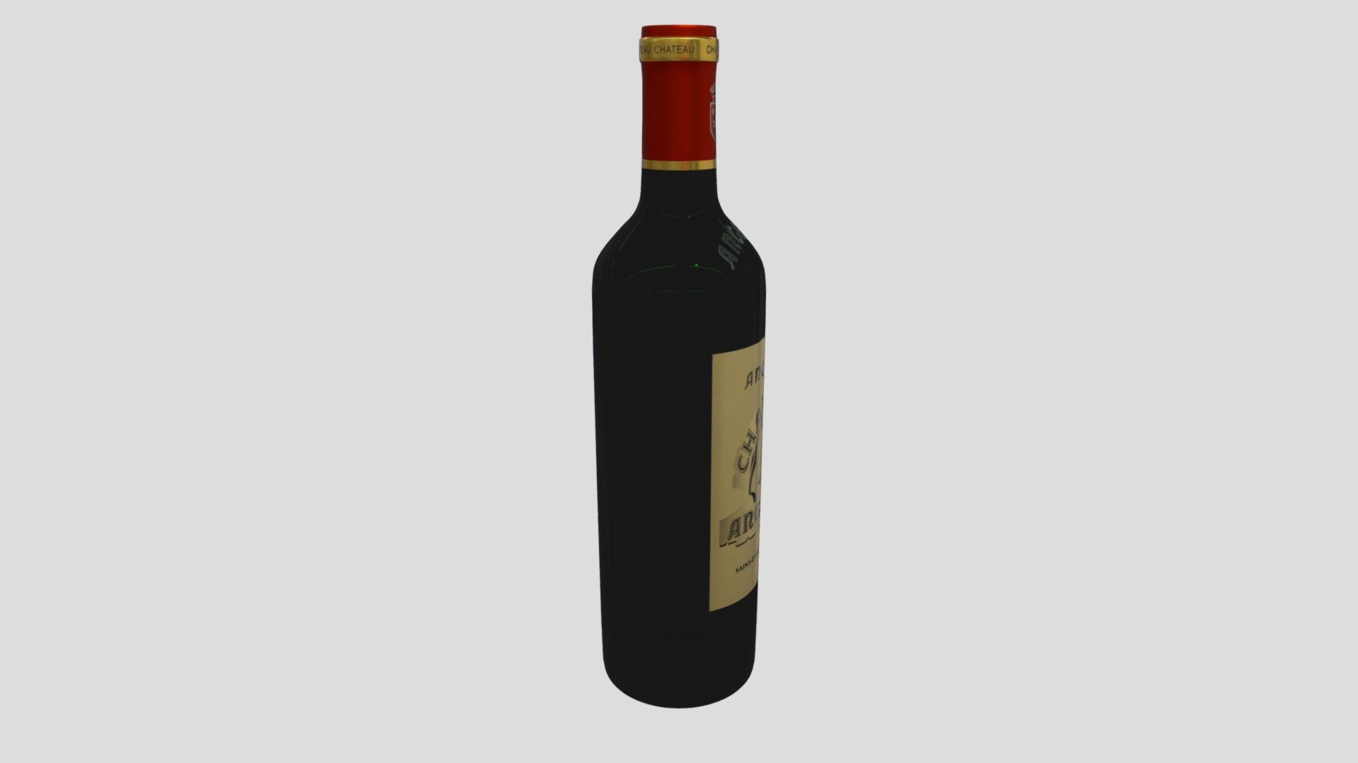 Wine Bottle - 3D model by creative.cgi.viz [5fa5e29] - Sketchfab