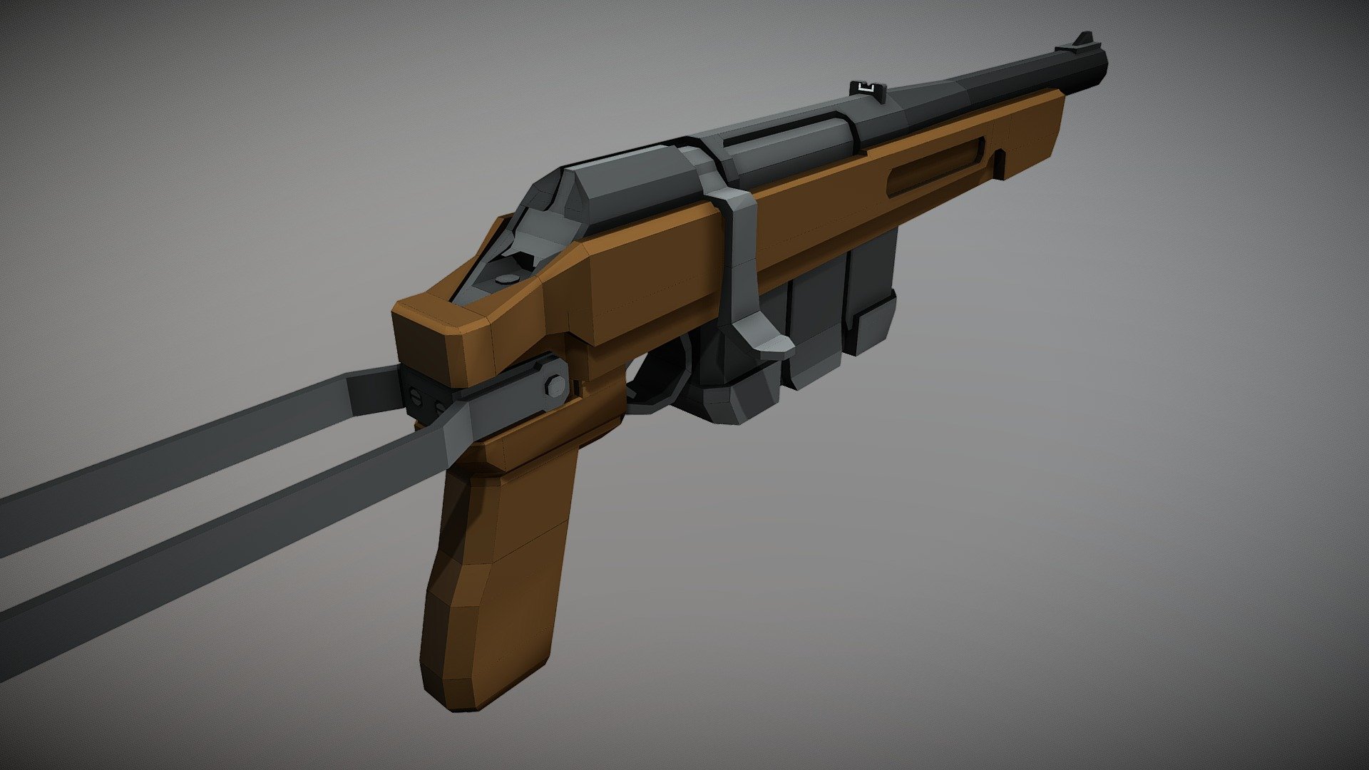 Low-Poly TOZ-106 - 3D model by soret15 [5fa6044] - Sketchfab