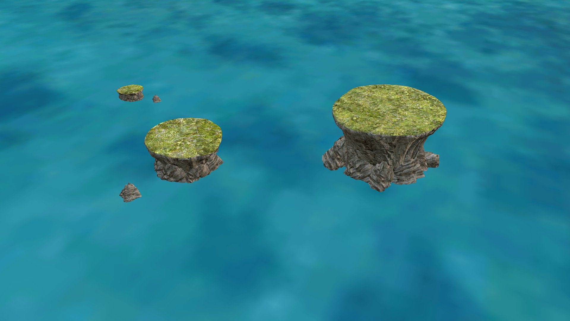 Halo 4>Multiplayer>Default>Forge Island - Download Free 3D model by ...