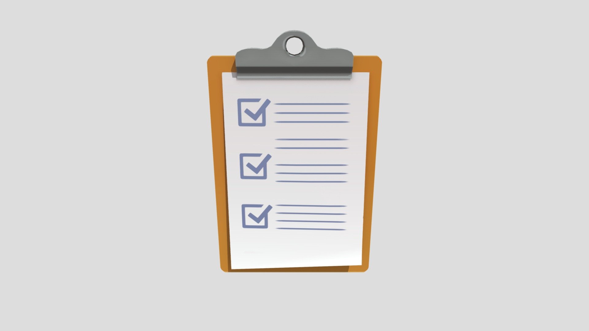 Clipboard - 3D model by salomeyeung [5fa71f5] - Sketchfab
