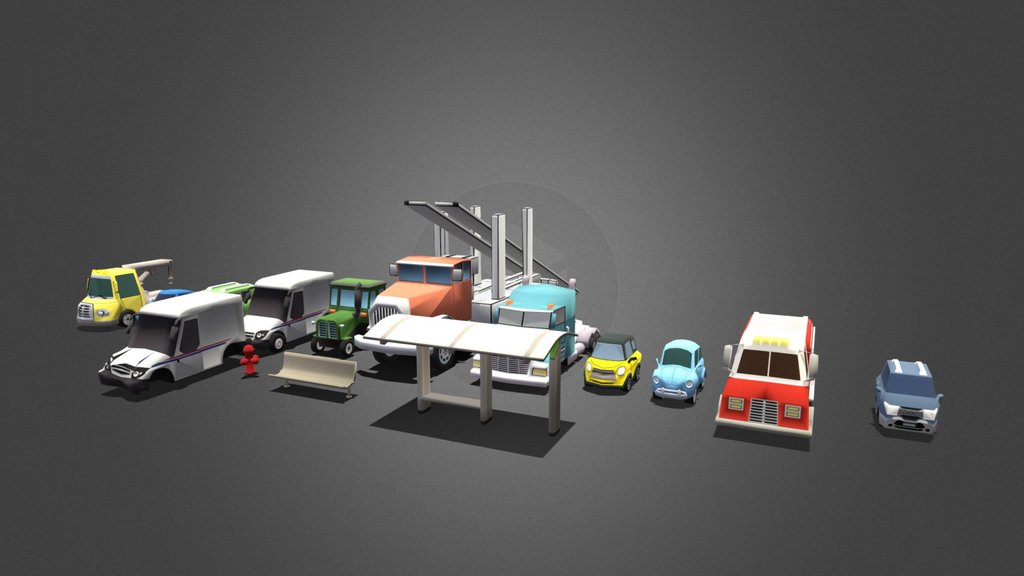 town - A 3D model collection by SalHirut - Sketchfab