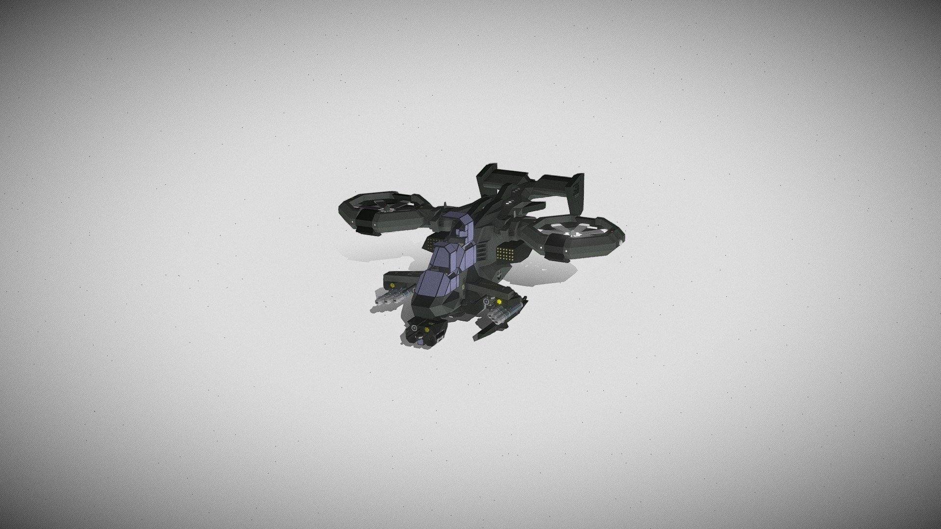 Blue Hawker AV200 - 3D model by bumblemert [5fa8375] - Sketchfab