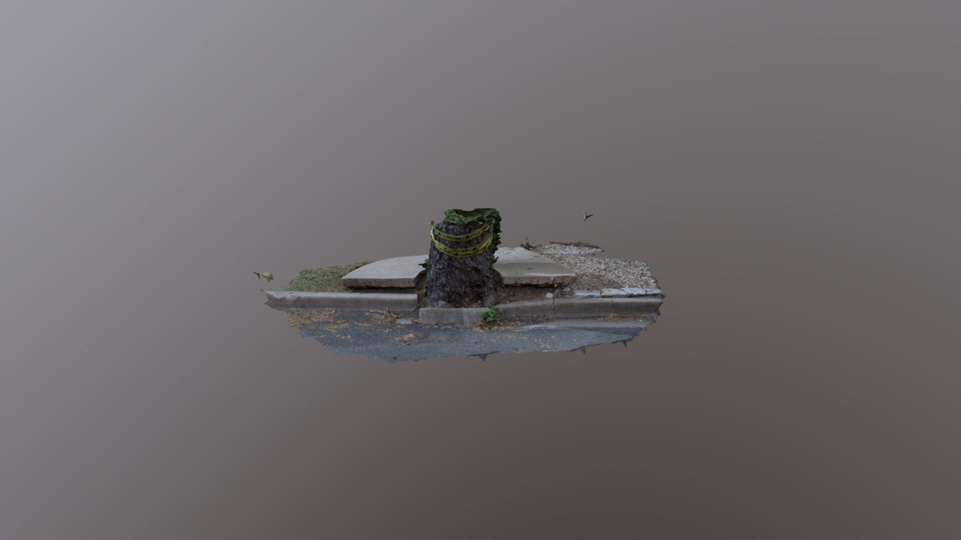 Broken Pavement-lr - 3D model by shaunl666 [5fa9c36] - Sketchfab