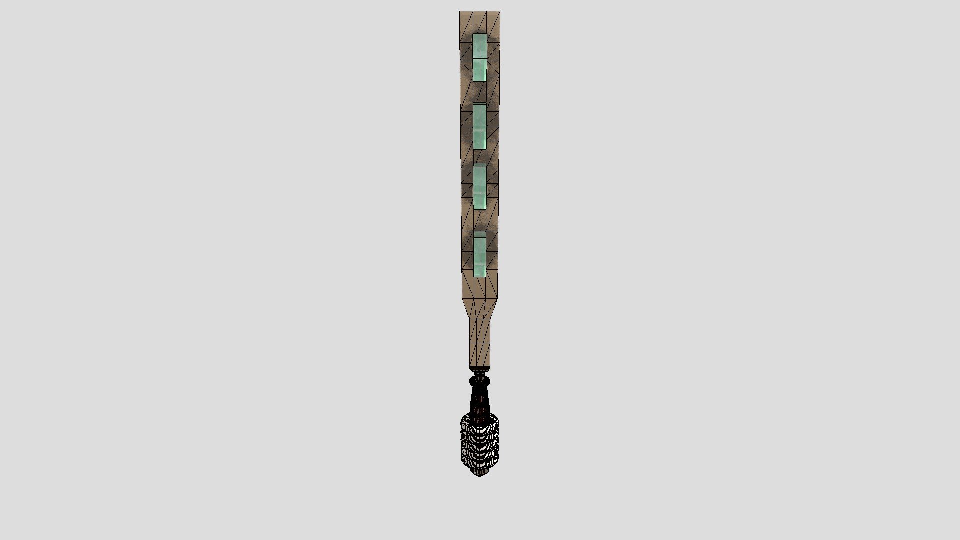 Mayan Weapon - 3D model by messias10 [5fa9d96] - Sketchfab