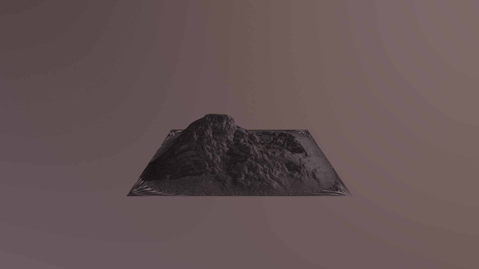 Mountain Test With Tree 2 - 3D model by hello.st [5fab06b] - Sketchfab