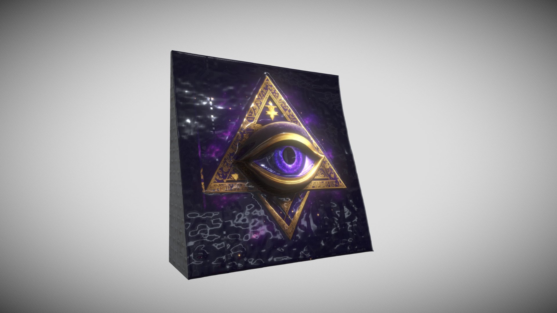 3rd Eye Sculpture - Buy Royalty Free 3D model by Dominic Baker (@Domuk ...