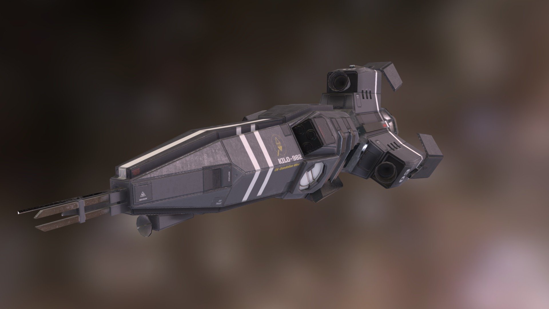 Kilo-Class Frigate - 3D model by julietdeltabravo [5fabc93] - Sketchfab