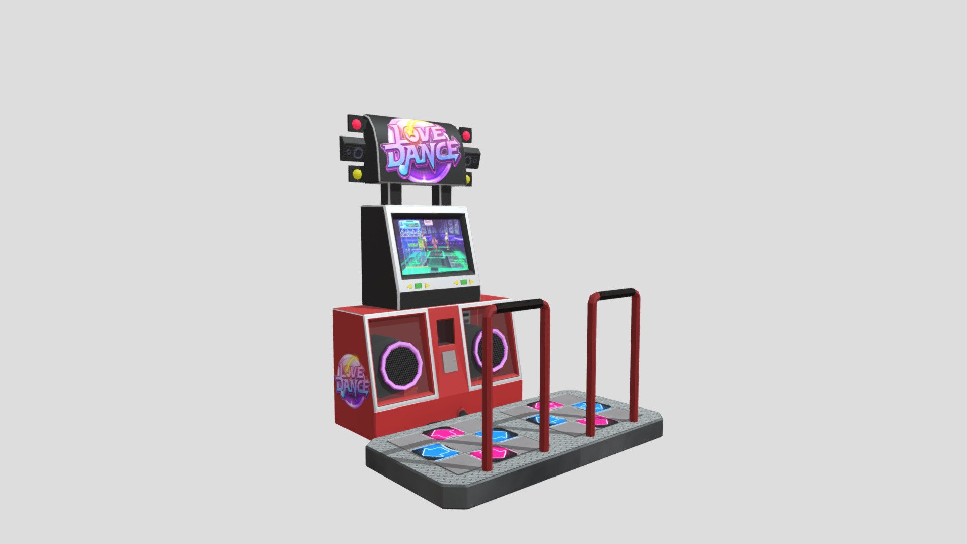 Dance Machine New - 3D model by Martín Rubio (@mrubio98) [5fac161 ...