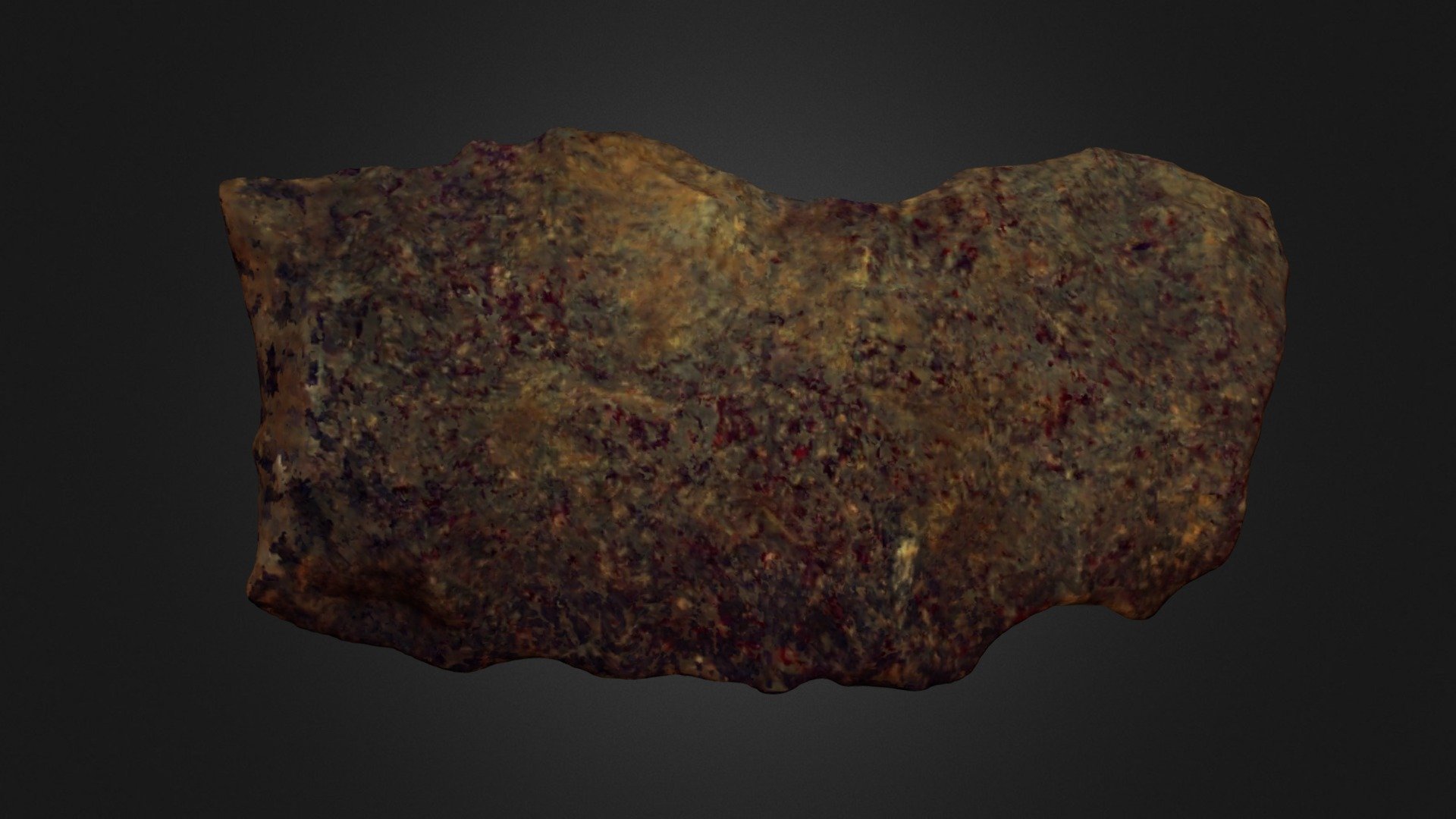 DdJf-9 Late Paleo Lanceolate Point Base - 3D model by Lakehead ...